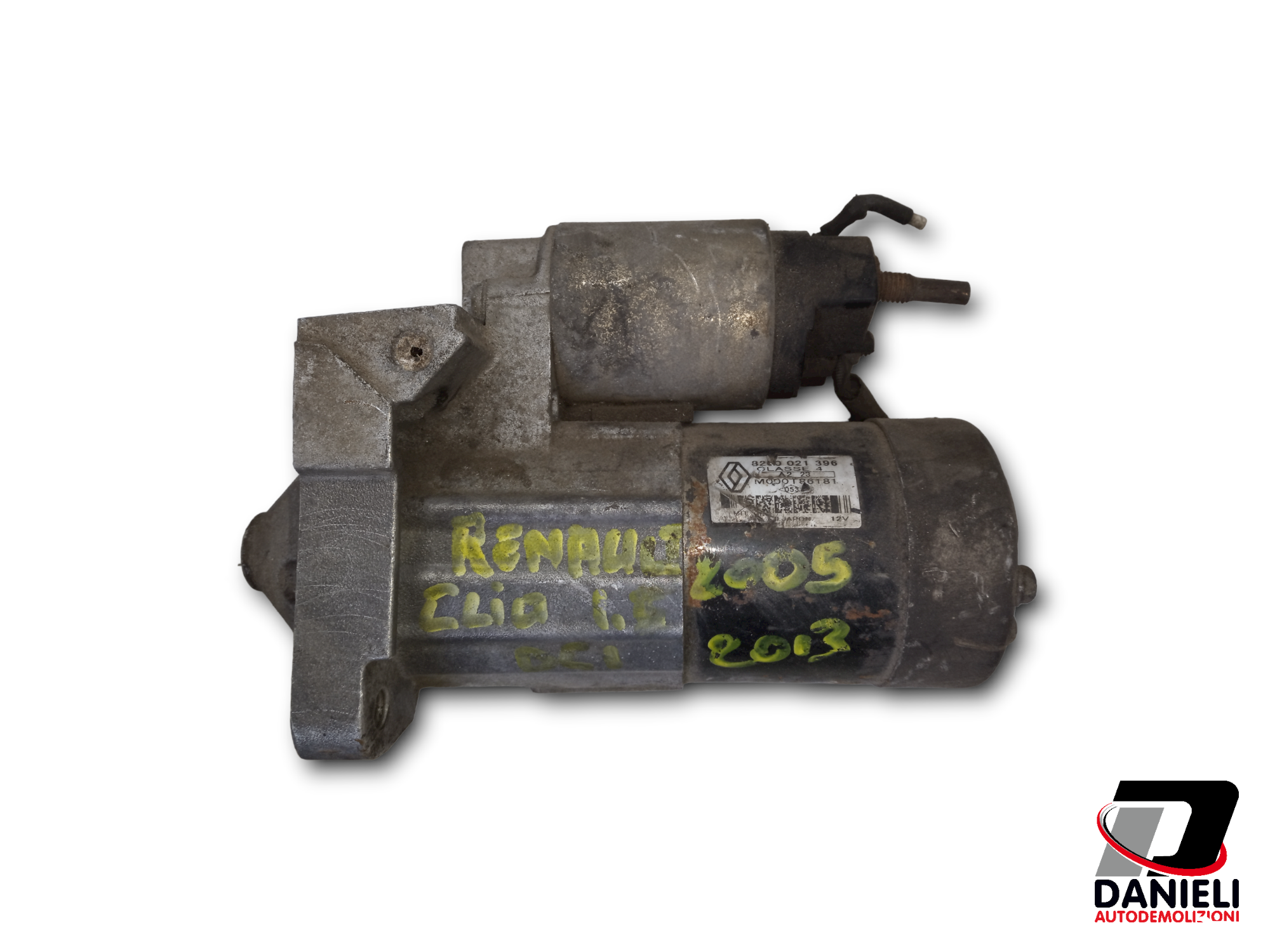 Motorino Avviamento 12V 1,4KW Renault Clio Megane Scenic Nissan Micra Dacia Sandero Diesel ...